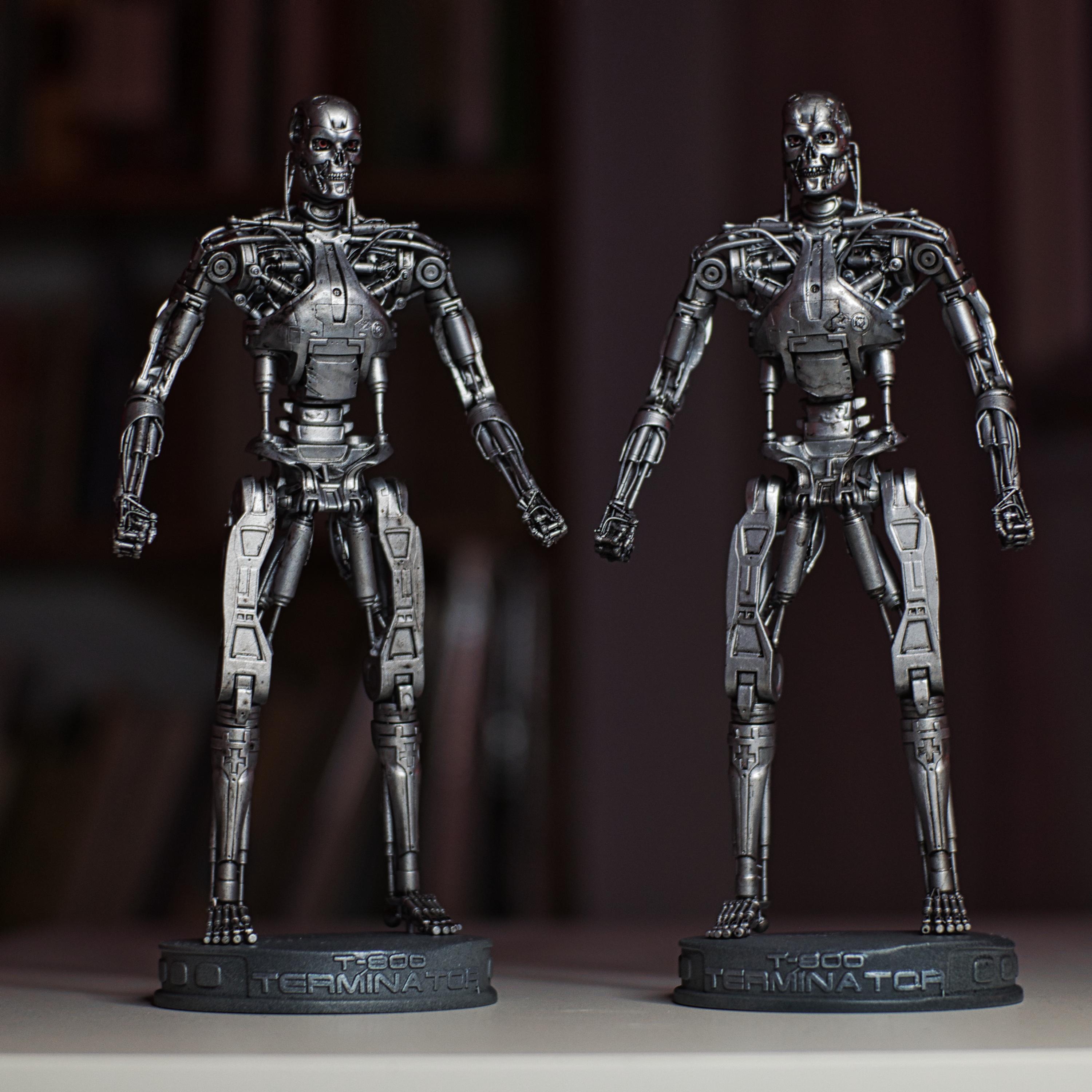 Terminator T-800 1/10 Figurine - Etsy