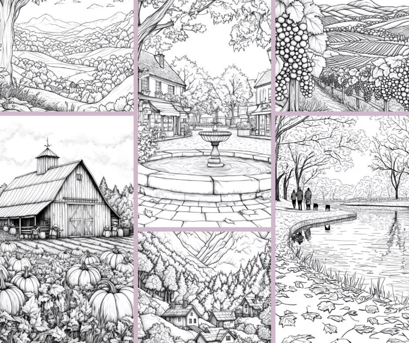 Fall Coloring Pages, Fall Foliage Coloring, Autumns Leaves Coloring ...