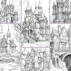 Architecture Coloring Adult, Architecture Coloring, Printable Coloring ...