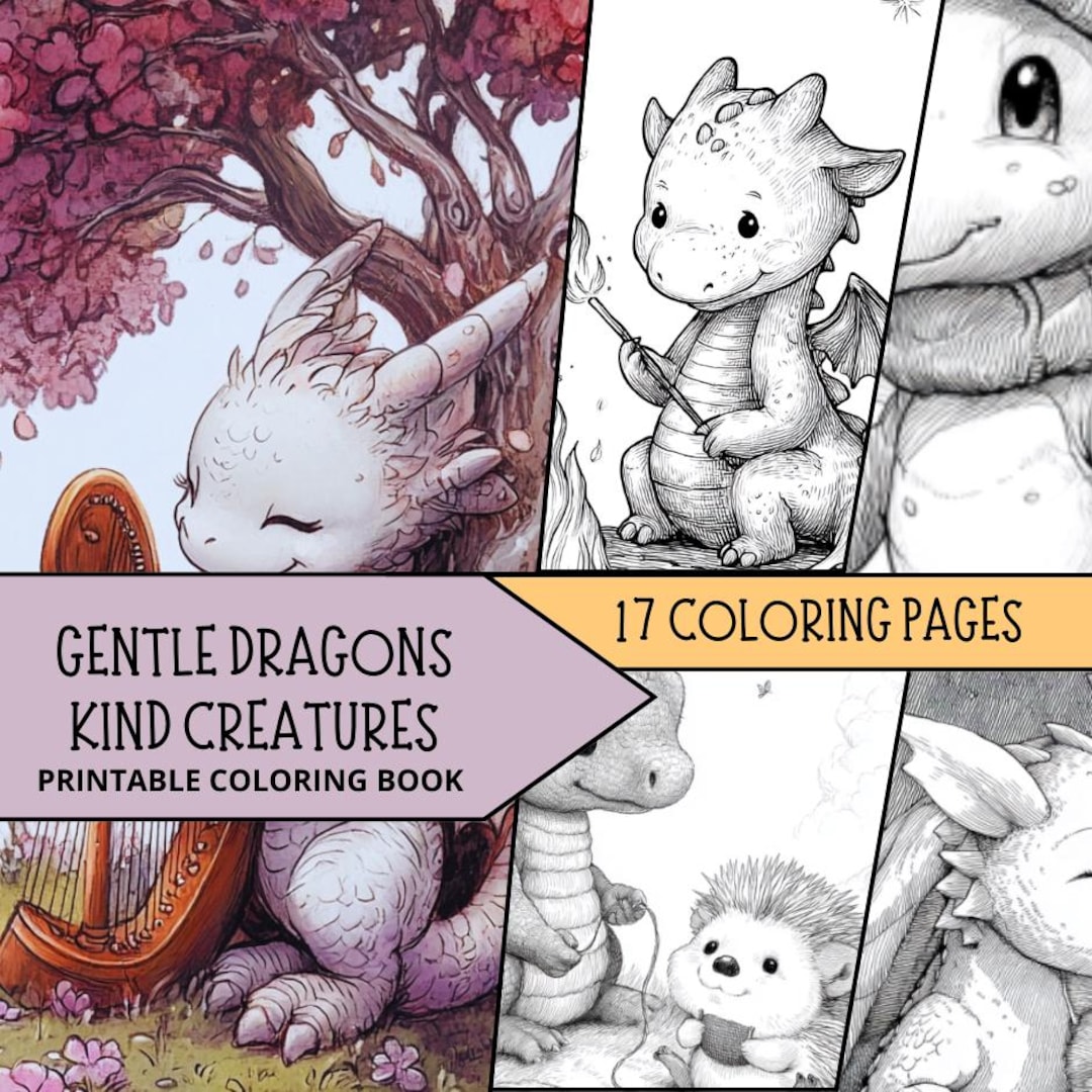 Dragon Coloring Pages, Printable Dragon Coloring, Dragon Coloring Pages ...