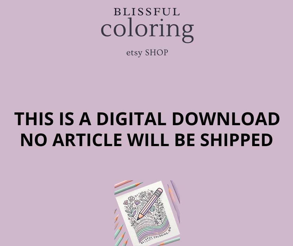 Toy Store Coloring Book, Printable Coloring Pages for Adult, Relaxing ...