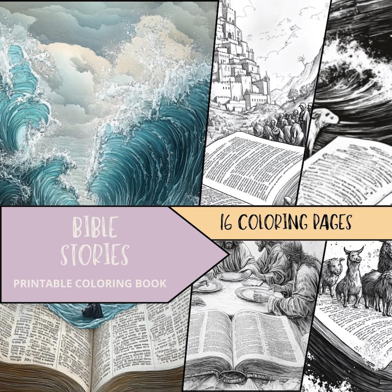 Religious Coloring Page, Printable Coloring Book, Religious Christian ...