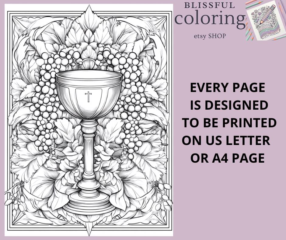 Christian Coloring Page, Printable Religious Mandala, Prayer Mandala ...