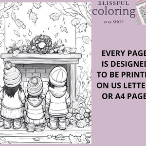 Autumn Coloring, Adult Coloring Stress Relief, Fall Coloring Pages ...