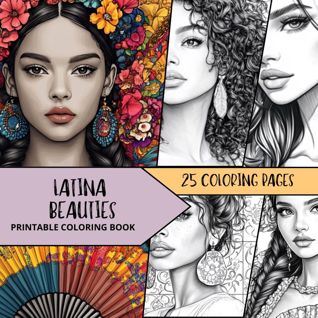 Beautiful Woman Coloring Pages, Printable Coloring Pages for Adult ...