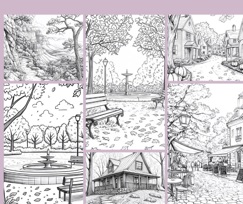 Fall Coloring Pages, Fall Foliage Coloring, Autumns Leaves Coloring ...