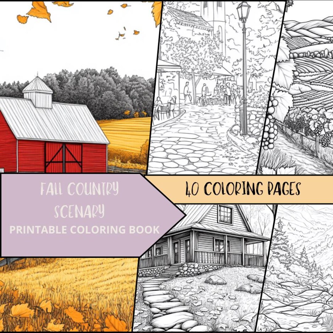 Fall Coloring Pages, Fall Foliage Coloring, Autumns Leaves Coloring ...