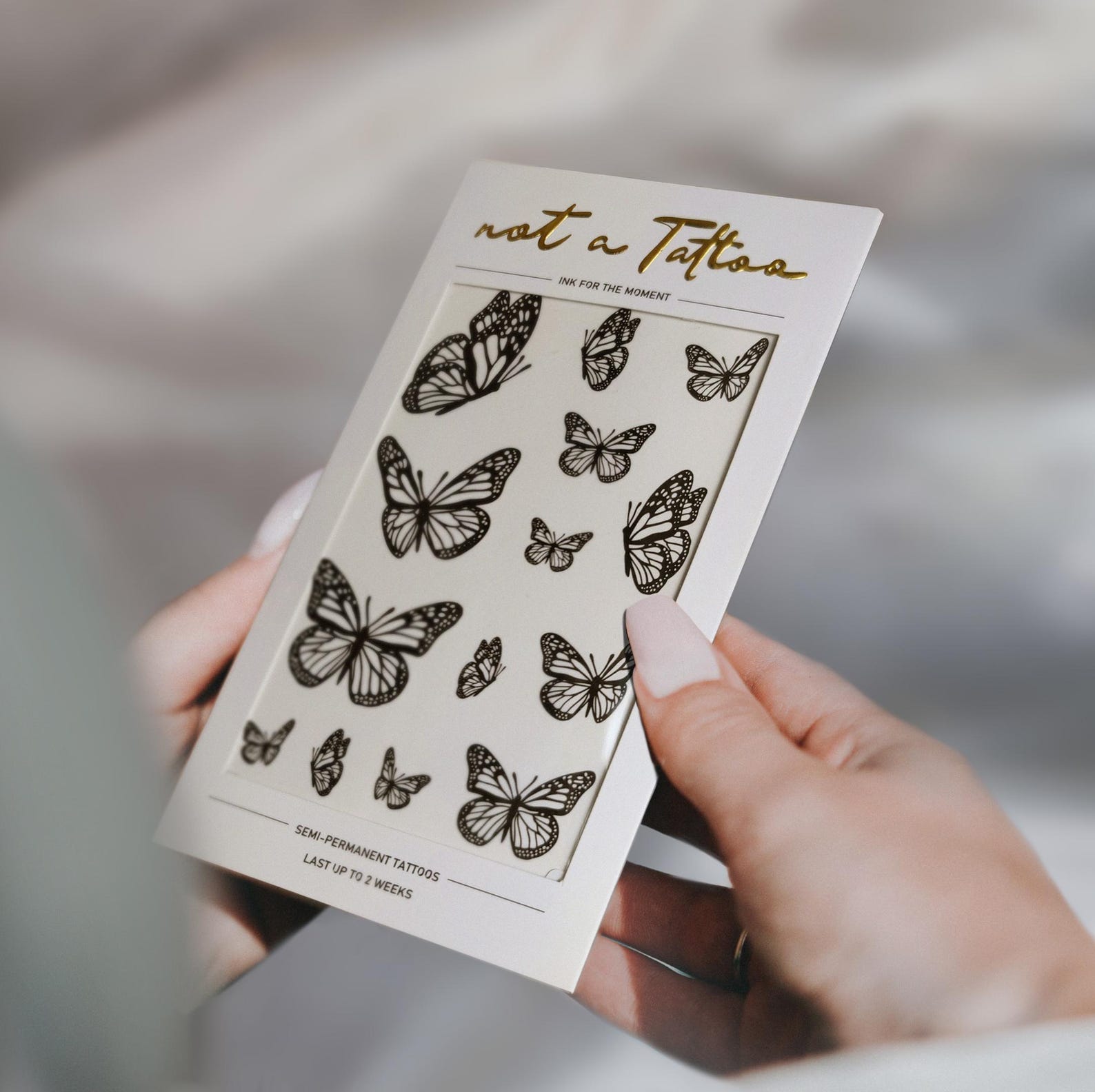 Semi-permanent Tattoo 1pcs 1 FREE Tiny Sun and Moon 2 Weeks Gift Idea ...