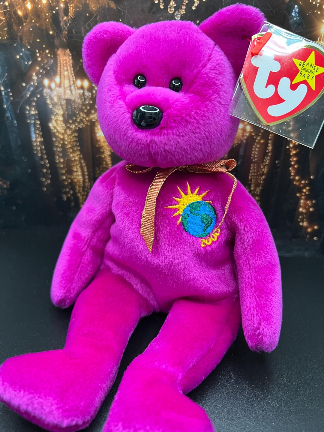 Rare Millenium Bear Beanie Baby. Video Posted in Listing. - Etsy
