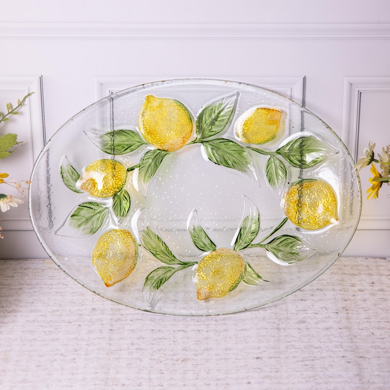 Lemon Platter Italy - Etsy