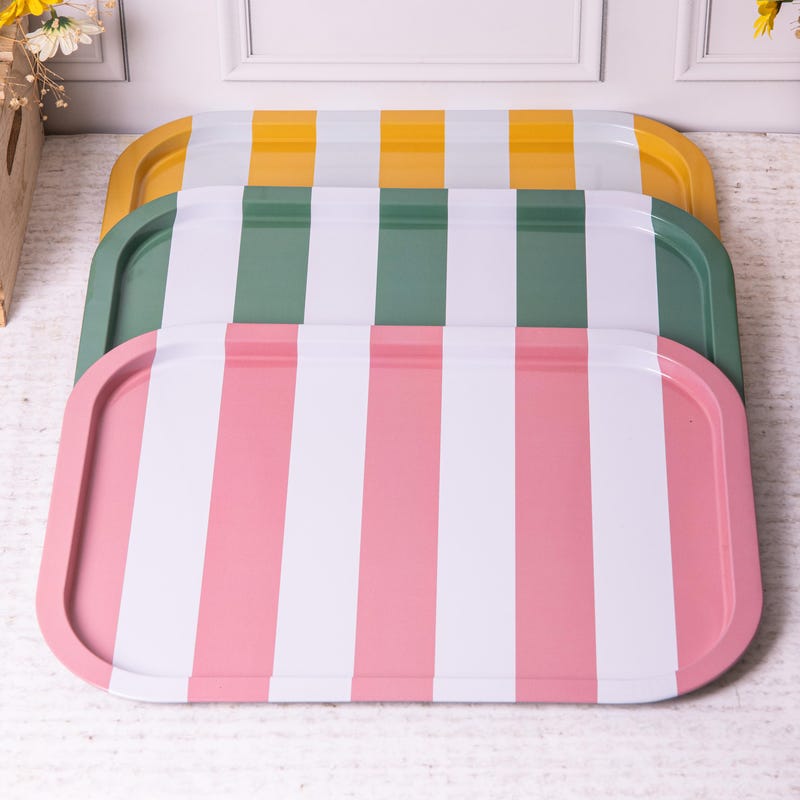 Pink Serving Tray - Etsy