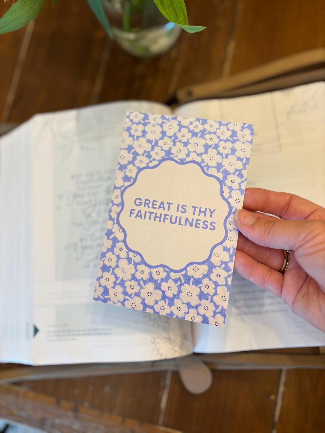 Christian Blank Cards – Printable Scripture Cards – Faith-based Note ...