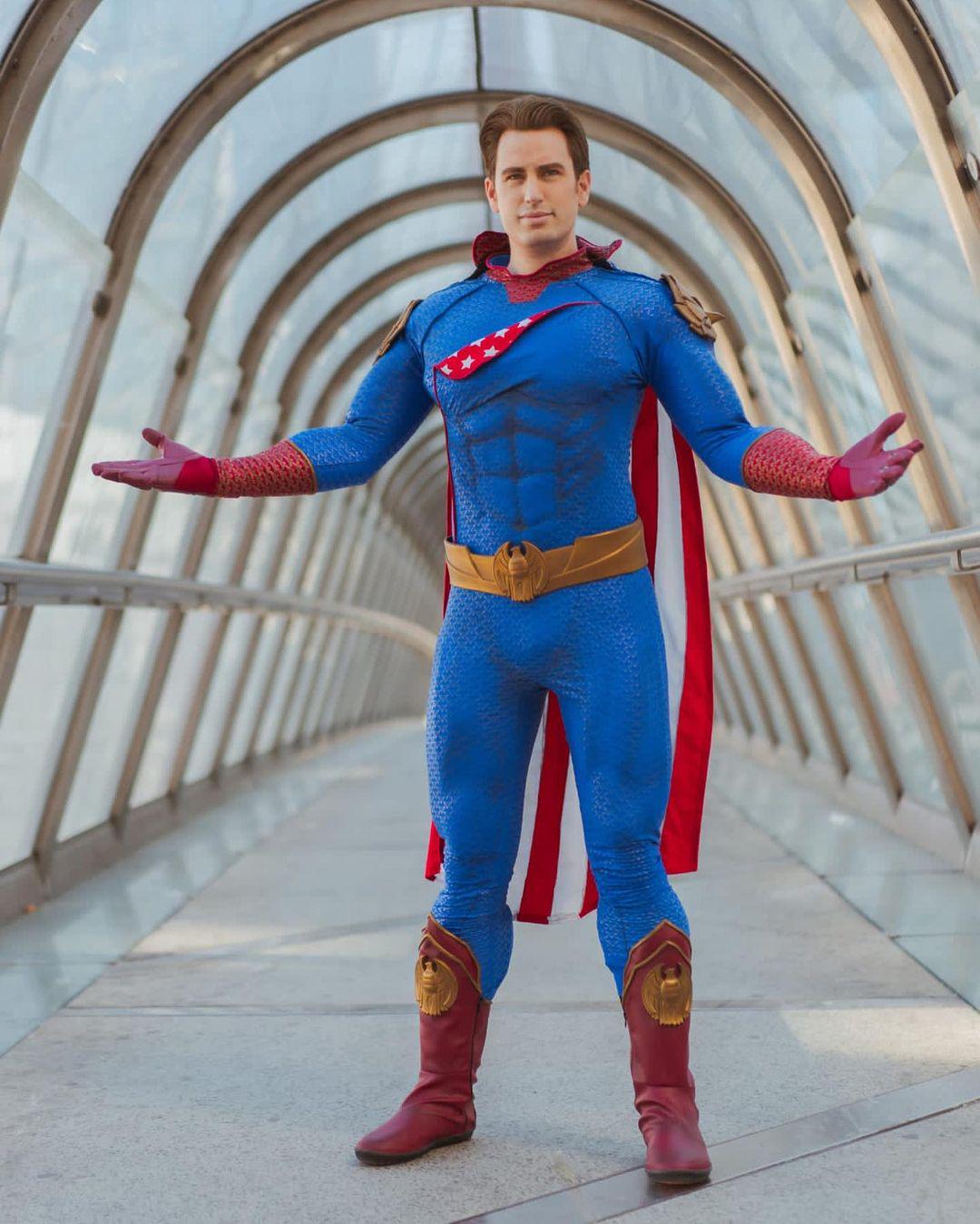 Homelander Cosplay Costume the Boy Cosplay , Halloween Costume - Etsy