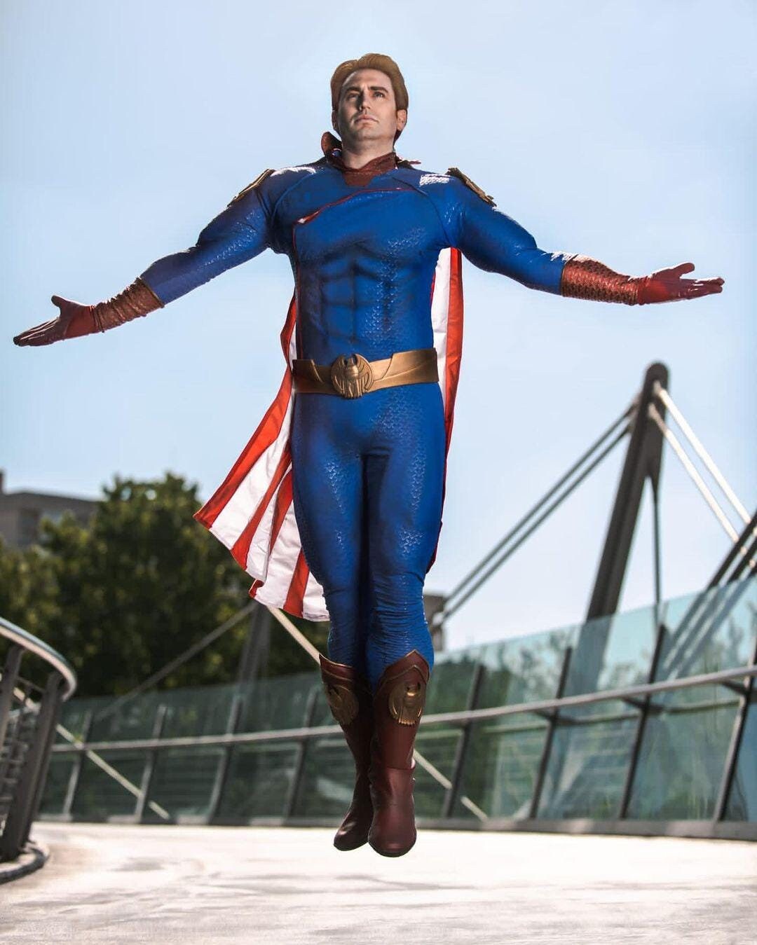 Homelander Cosplay Costume the Boy Cosplay , Halloween Costume - Etsy