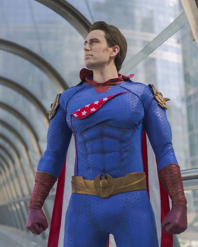 Homelander Cosplay Costume the Boy Cosplay , Halloween Costume - Etsy