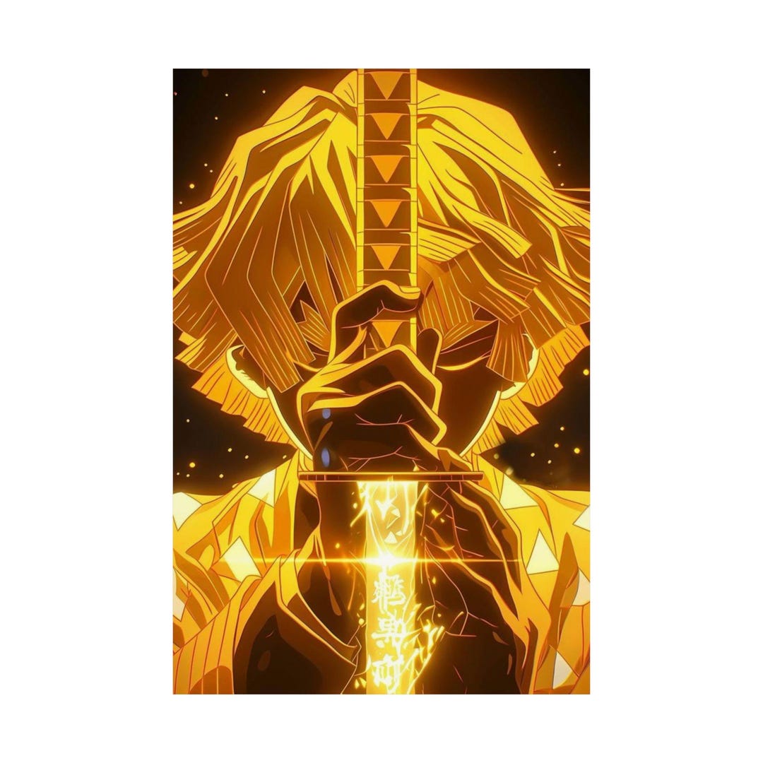 Zenitsu Poster - Etsy