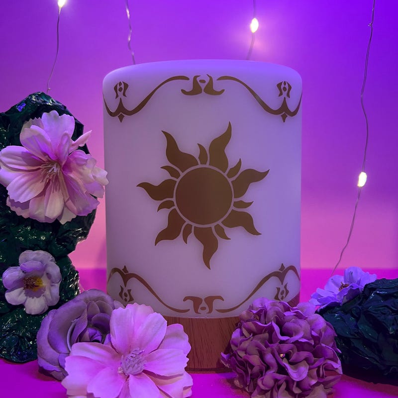 Rapunzel lamp - Etsy México