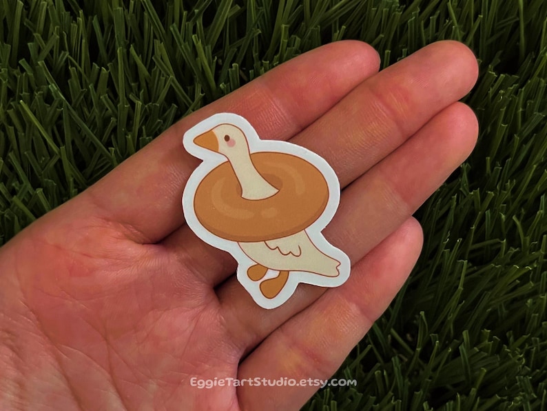 Mini Bread Themed Goose Sticker Pack - Funny Silly Geese Stickers ...