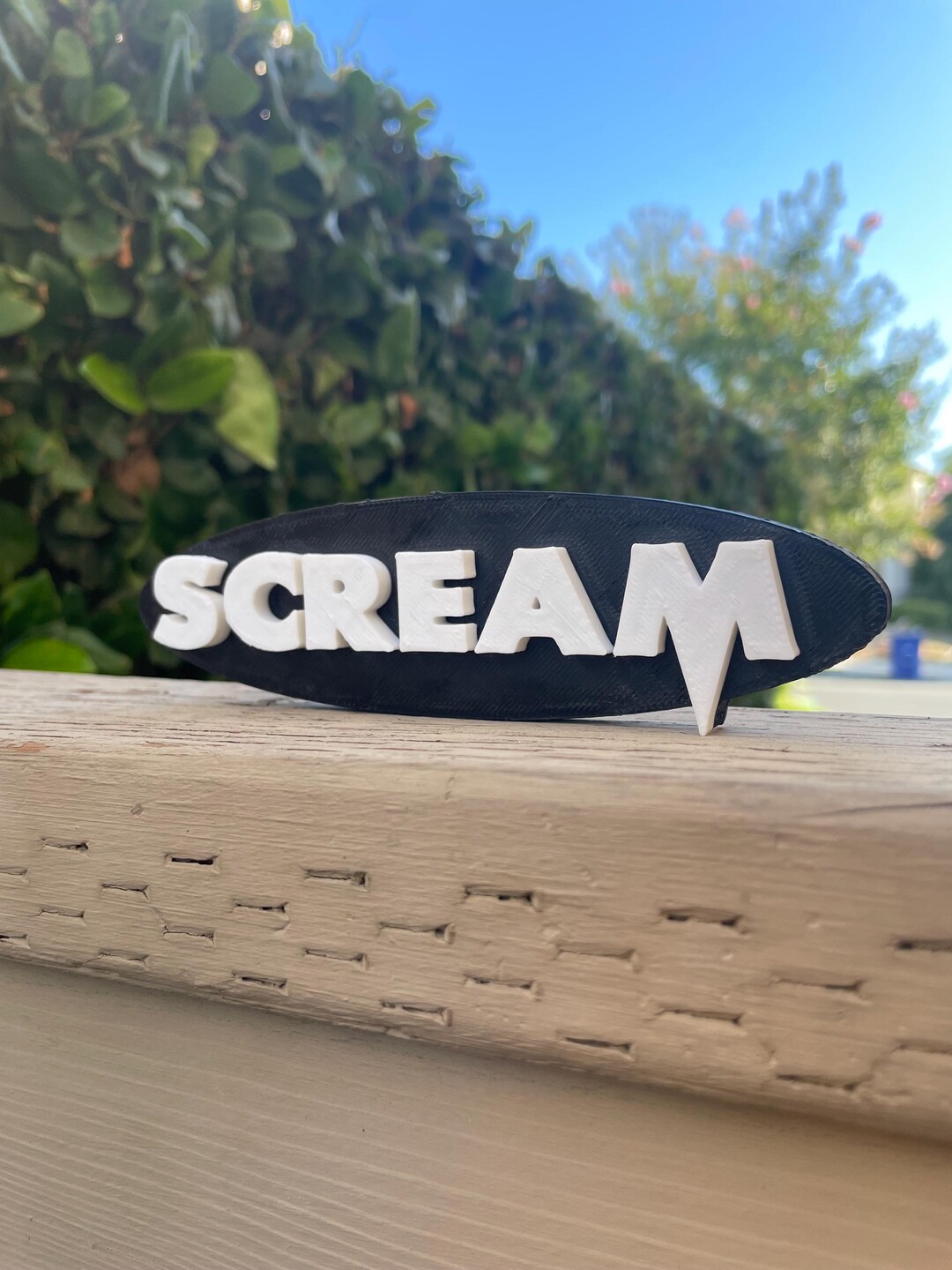 Scream Logo Sign / Wall Art - Etsy