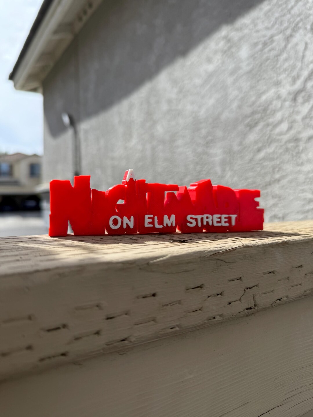 Nightmare on Elm Street (1984) Logo Stand - Etsy