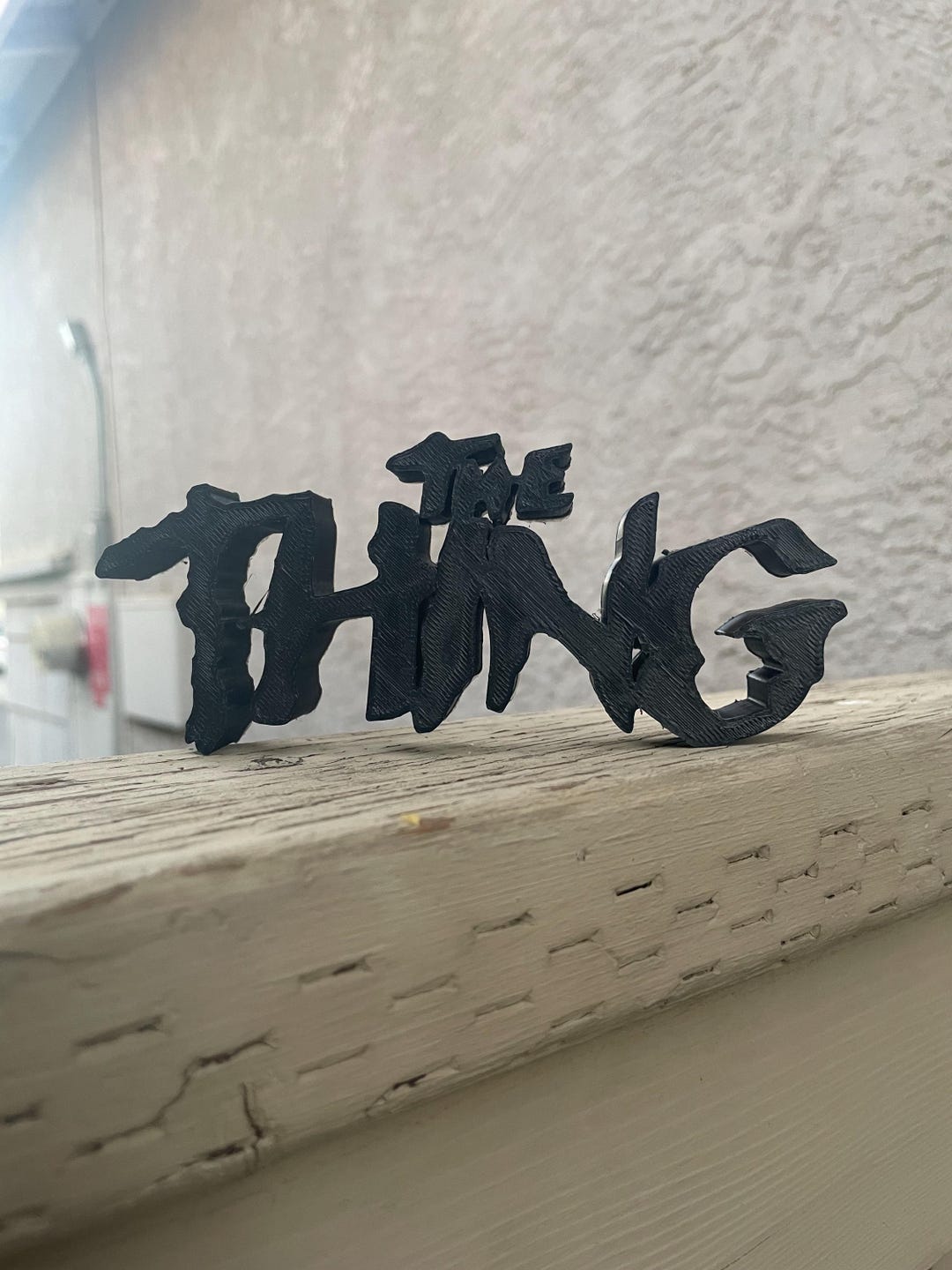 The Thing 1982 Logo Sign / Wall Art - Etsy