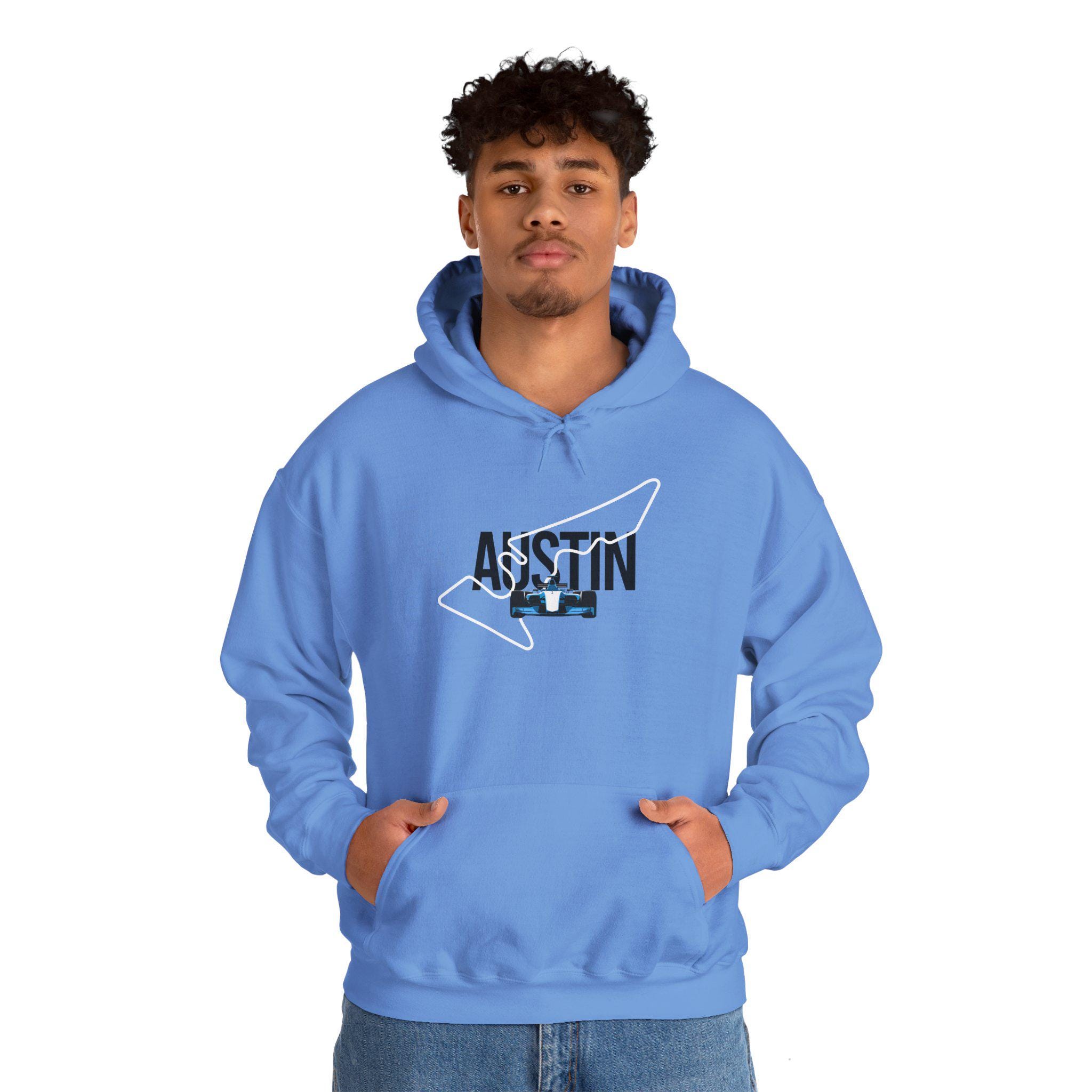 Formula 1 Map Austin Hoodie, Racing Fan Gift, Circuit of the Americas ...