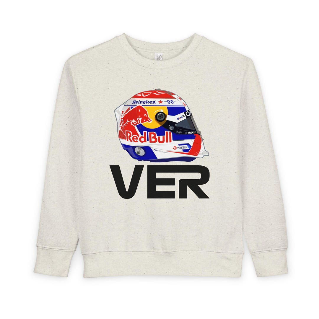 Racing Helmet VER Toddler Sweatshirt | Motorsport Helmet Graphic ...
