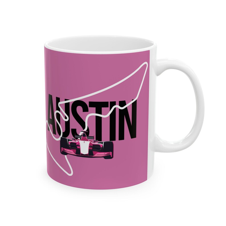 Formula 1 Austin Grand Prix United States Ceramic Mug, 11oz Racing Fan ...