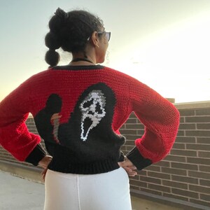 Scream Cardigan - Etsy