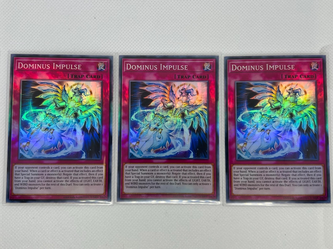 Dominus Impulse Full Holographic Yugioh Proxy / Orica - Etsy