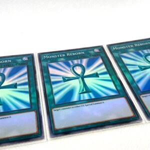 Monster Reborn OCG Card Art Full Holographic Yugioh Proxy / Orica - Etsy