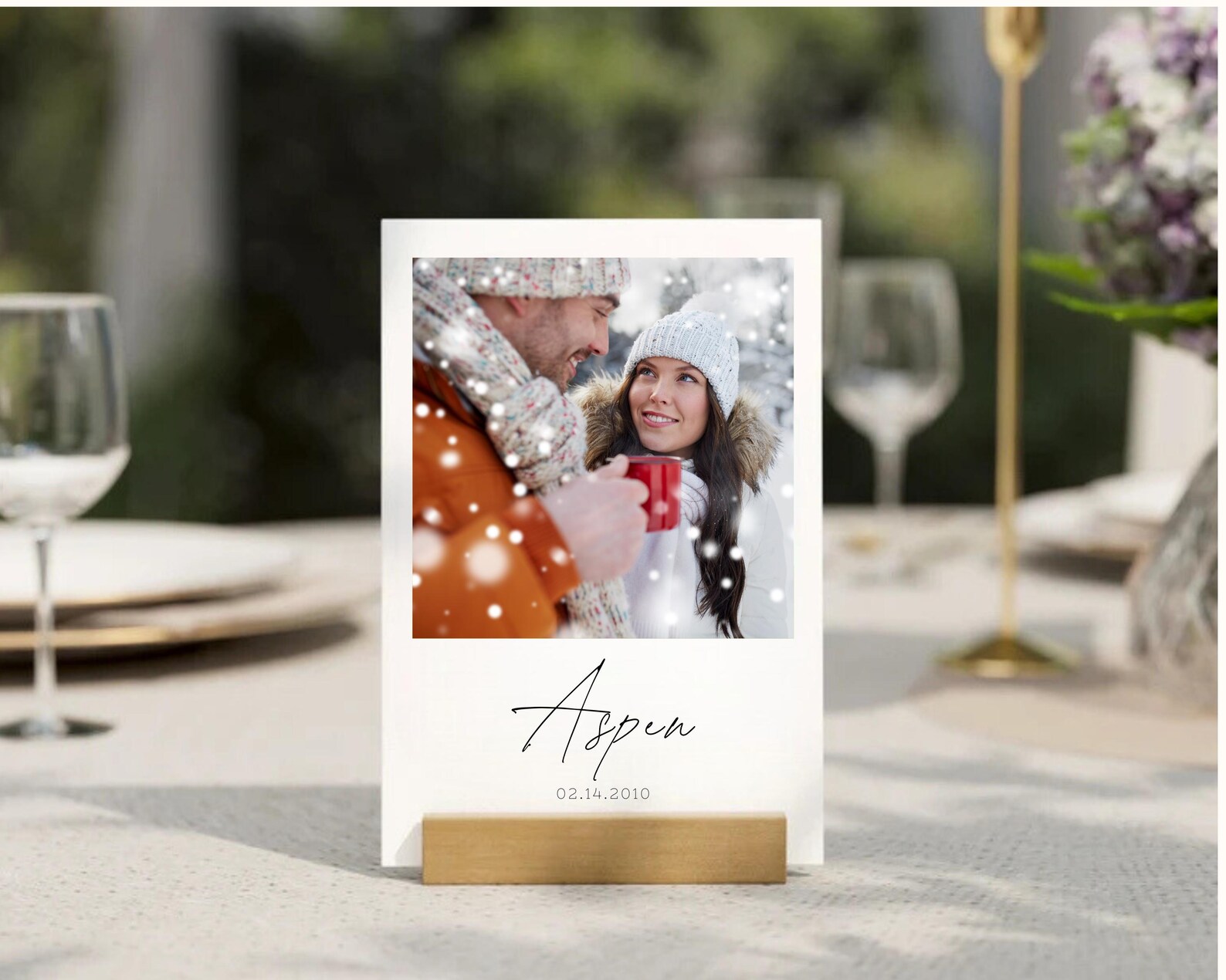 Wedding Table Numbers, Printable Travel Photo Table Names, Editable ...