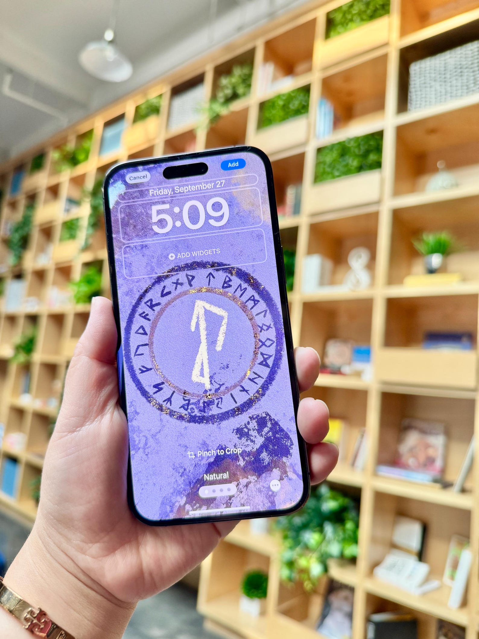 Hand-drawn Runes Academic Career Success Luck Money Phone Wallpaper ...