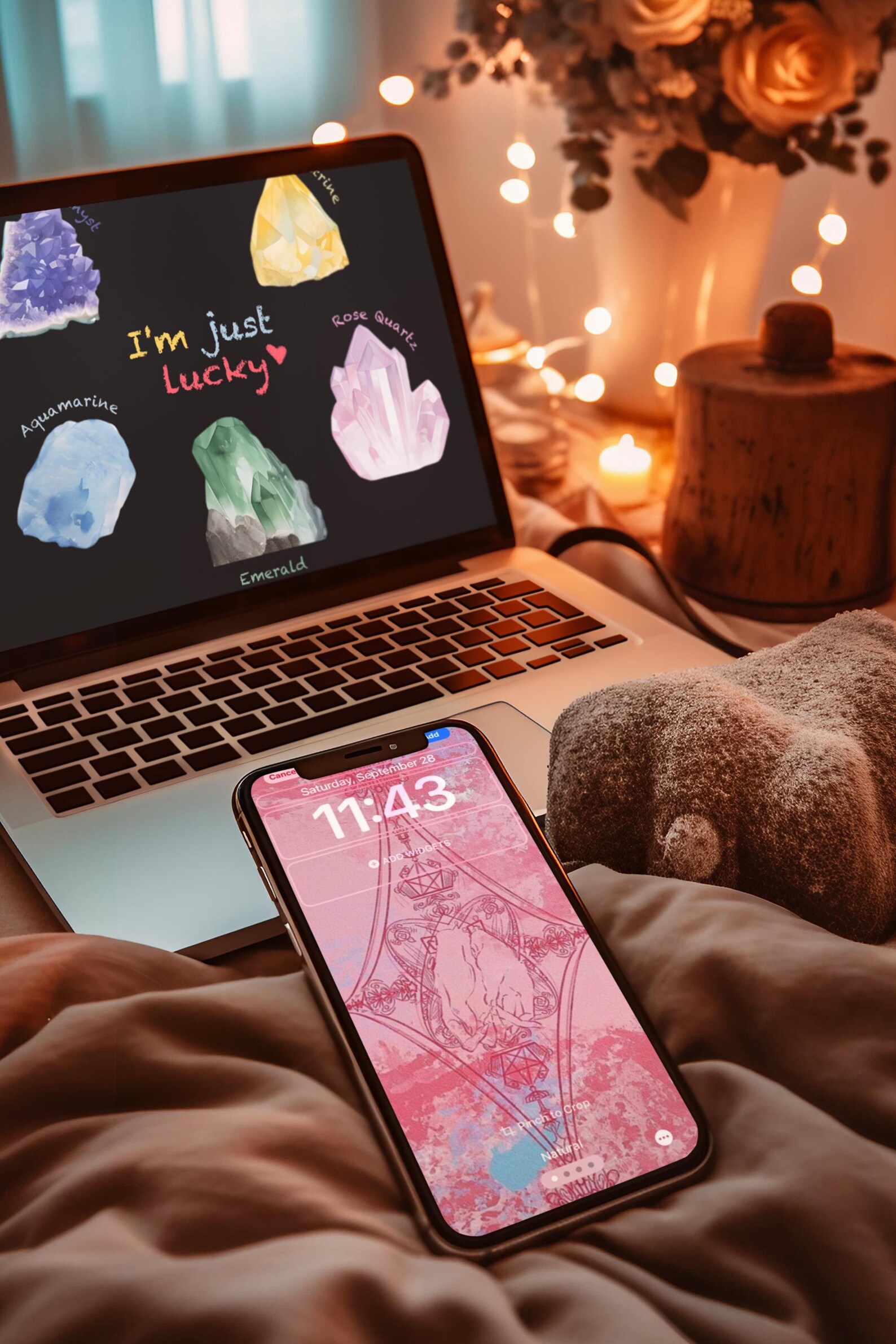 Hand-drawn Runes Love Luck Energy Success Emotion Phone Wallpaper Phone ...