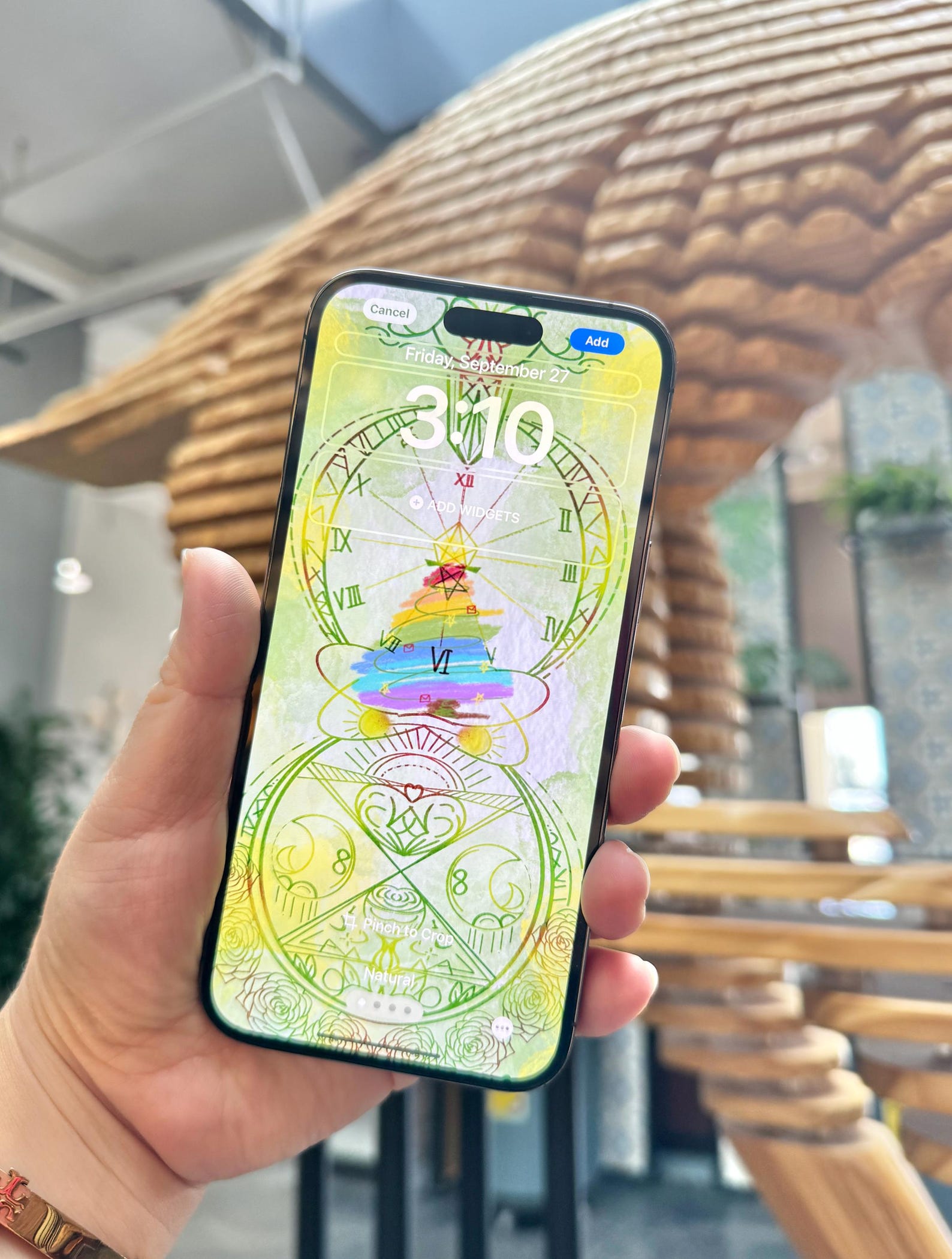 Good Luck Phone Wallpaper: Welcoming Fortune Ios Theme (digital ...