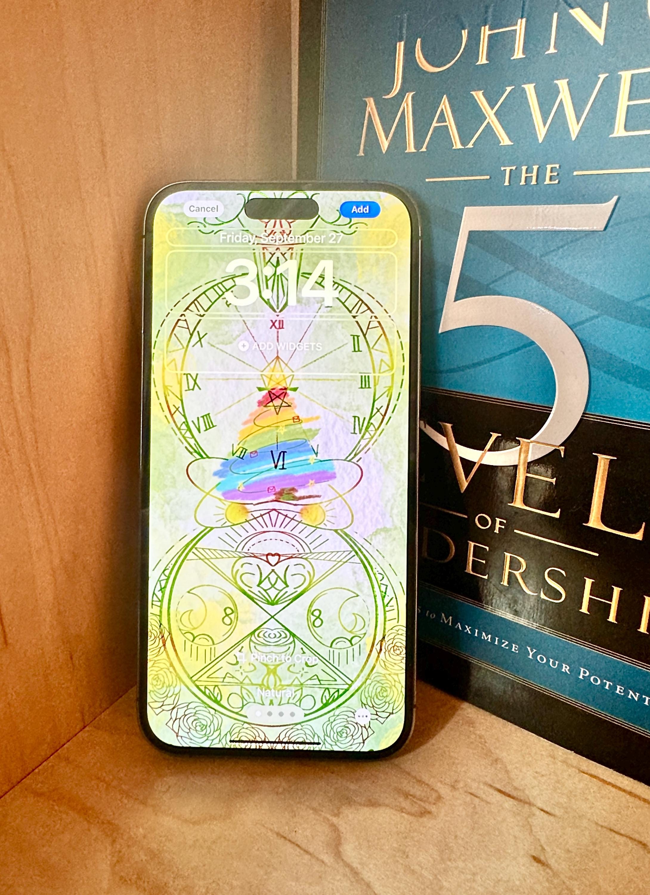 Good Luck Phone Wallpaper: Welcoming Fortune Ios Theme (digital ...