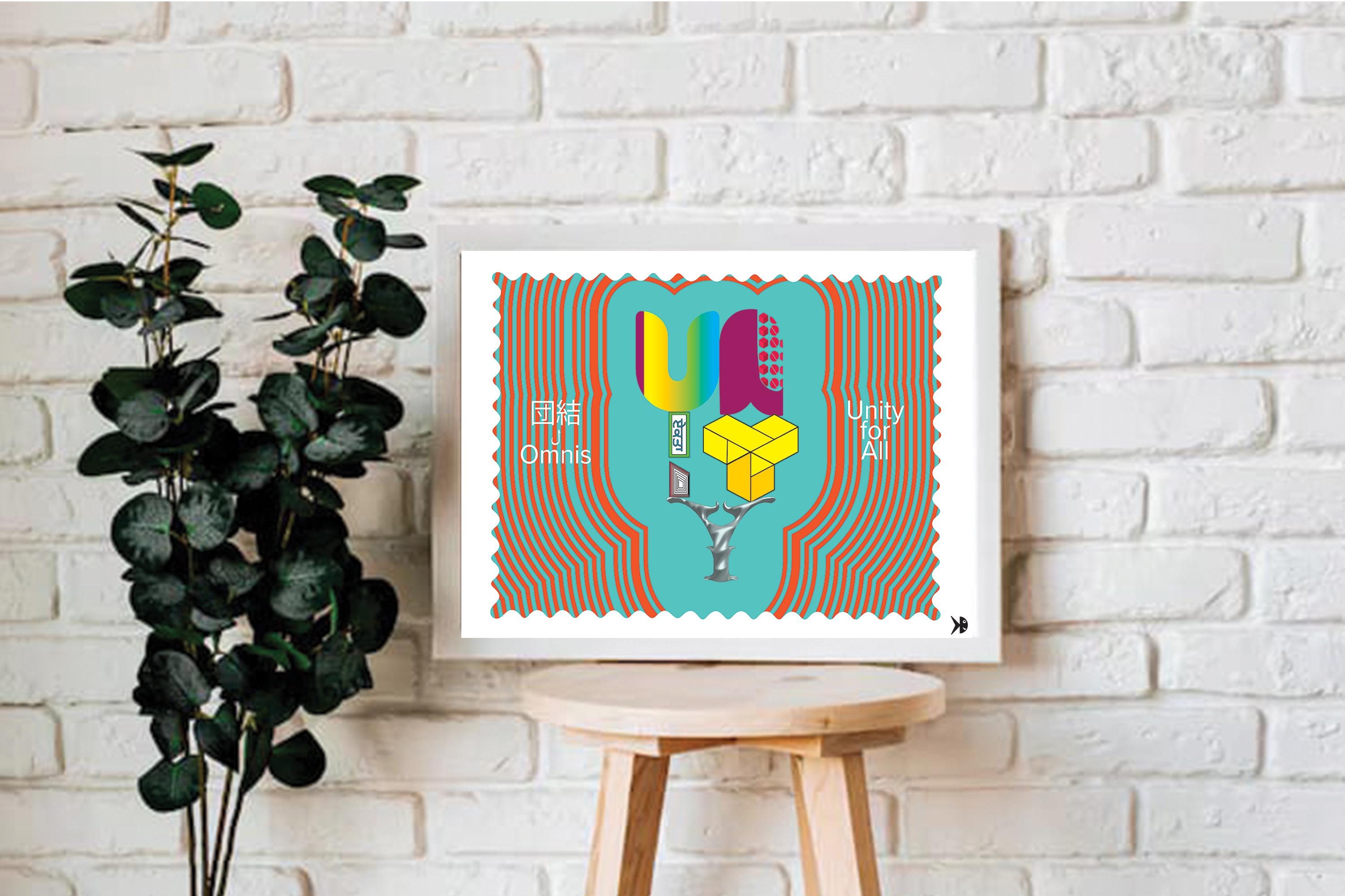 Unity in Colour Art Print Landscape A3 Limited Edition - Etsy