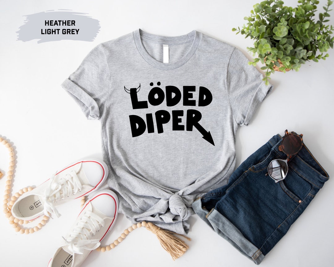Loded Diper Shirt, Vintage Look, Unisex Rodrick Rules Shirt, Gifts for ...