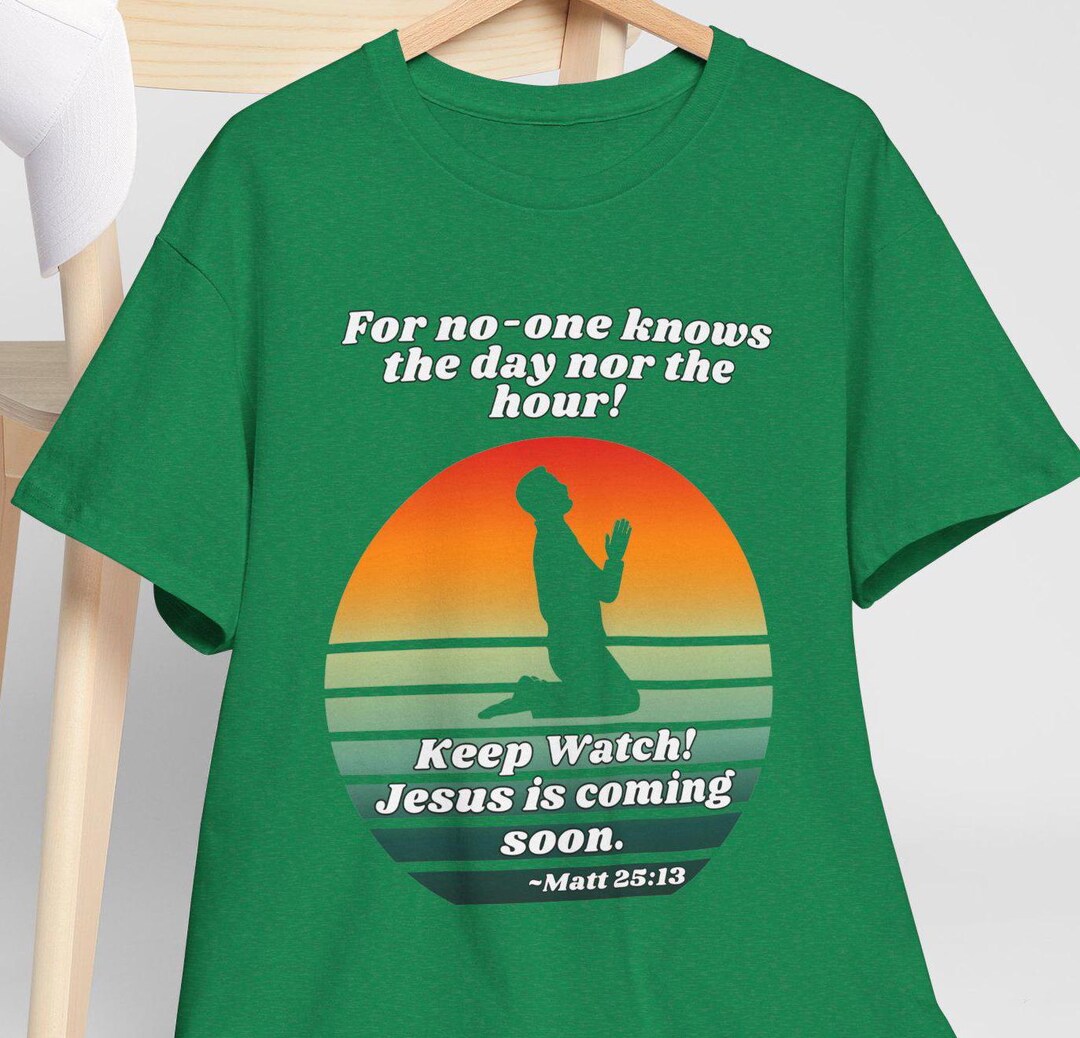 Unisex Jesus is Coming Soon T-shirt | Christian Gift Tee, Second Coming ...