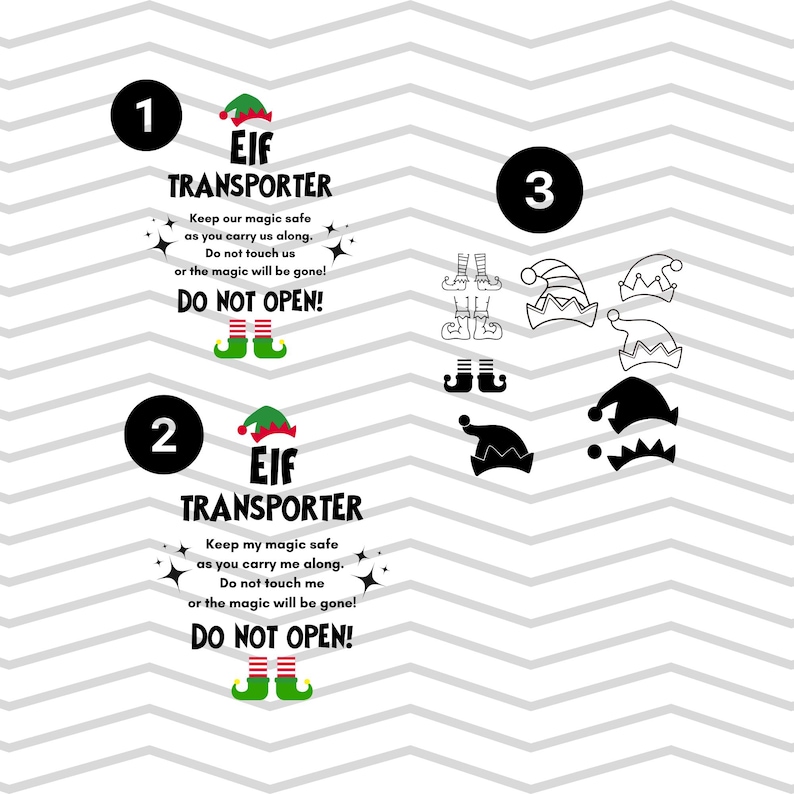 ELF TRANSPORTER CARRIER Svg Png Cricut Silhouette Cameo - Etsy
