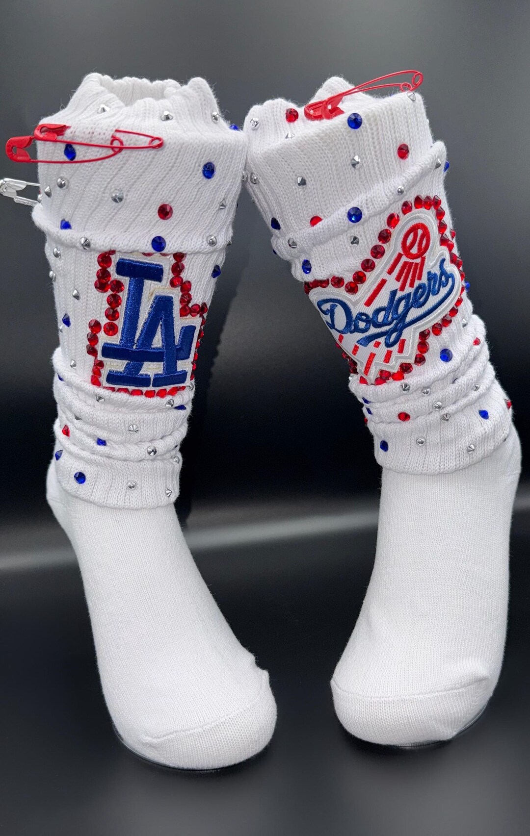 Dodger Blue Junk Socks - Etsy