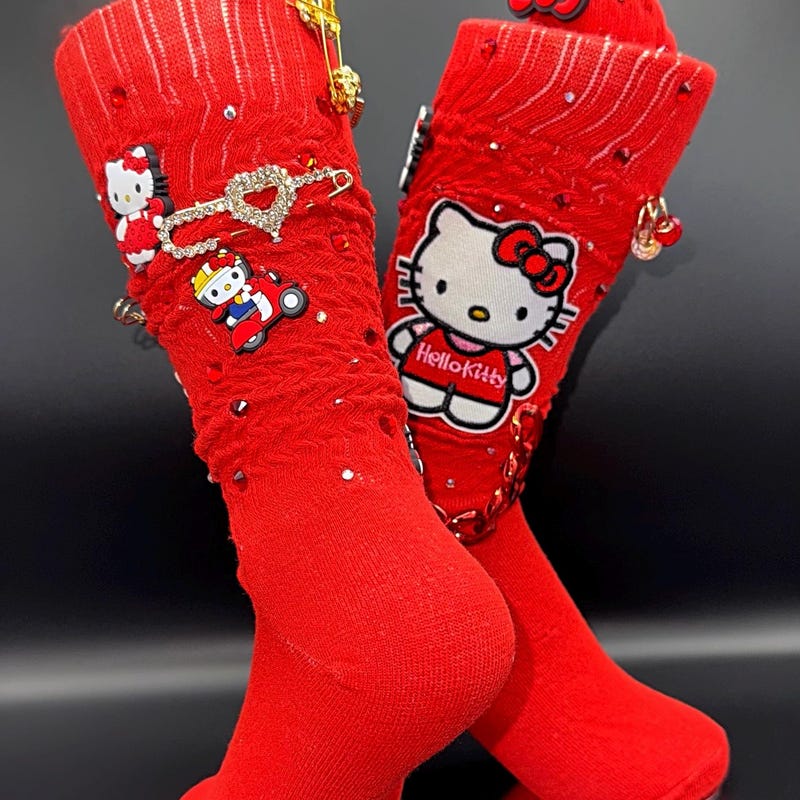Socks With Charms - Etsy
