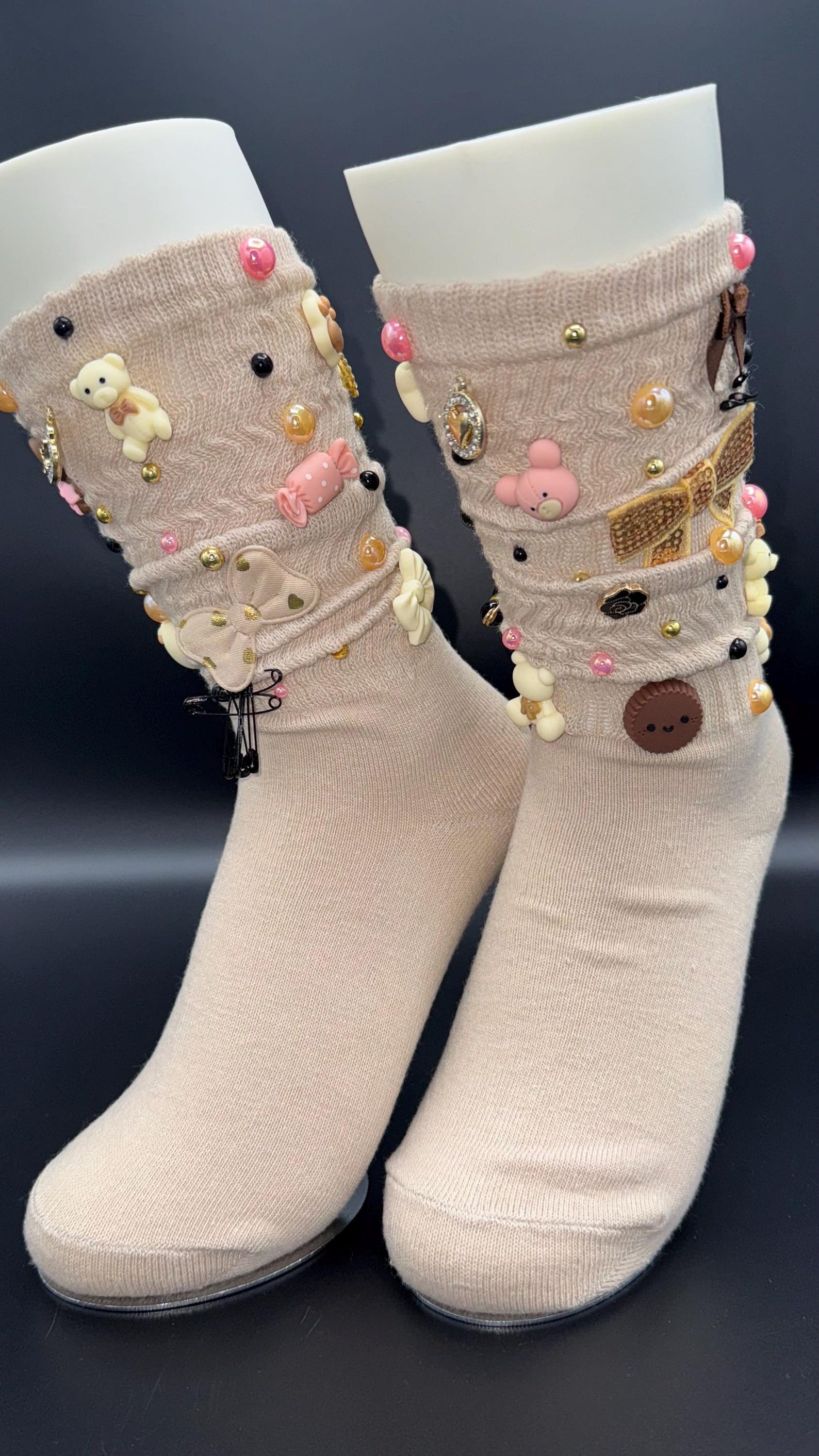 Kids Junk Socks Cute Teddy Theme - Etsy
