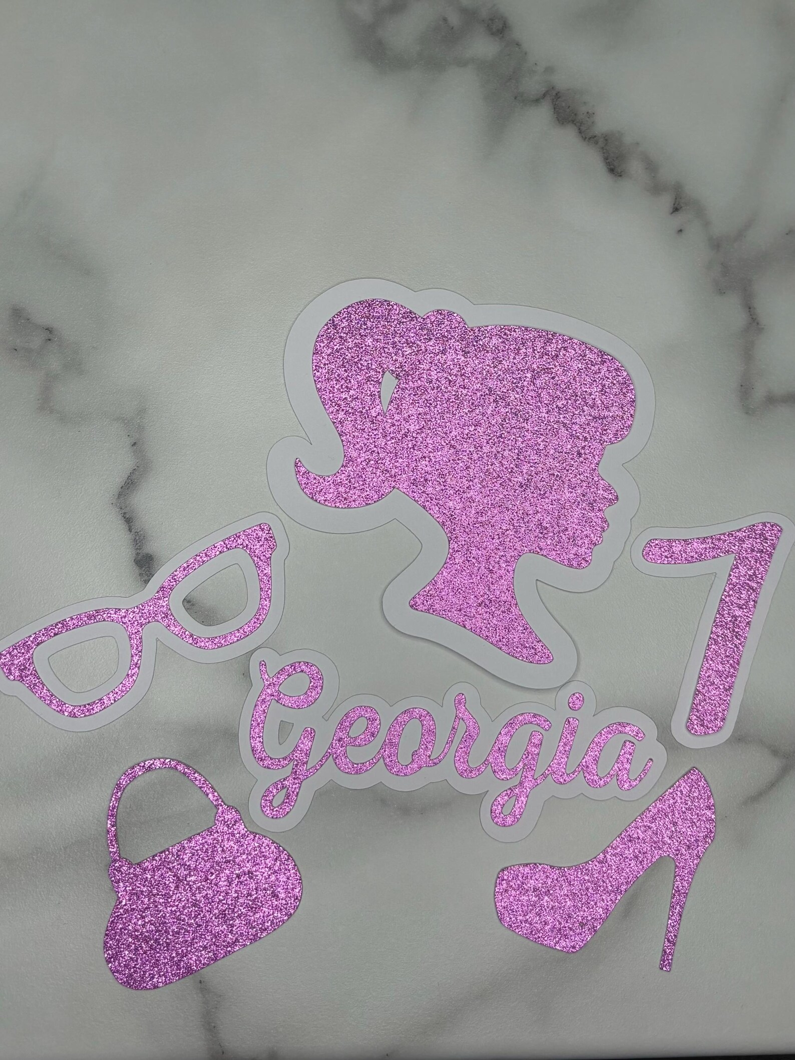 Barbie Cake Toppers, Barbie Toppers, Cake Toppers, Cake Charms, Barbie ...