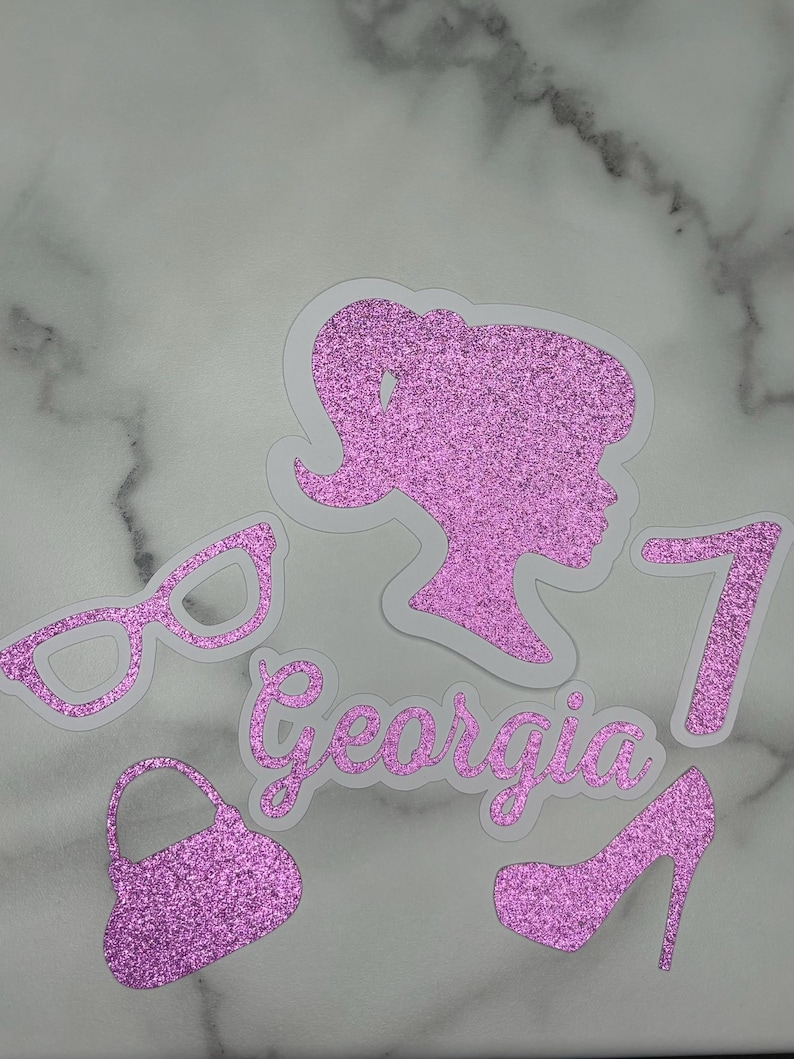 Barbie Cake Toppers, Barbie Toppers, Cake Toppers, Cake Charms, Barbie ...