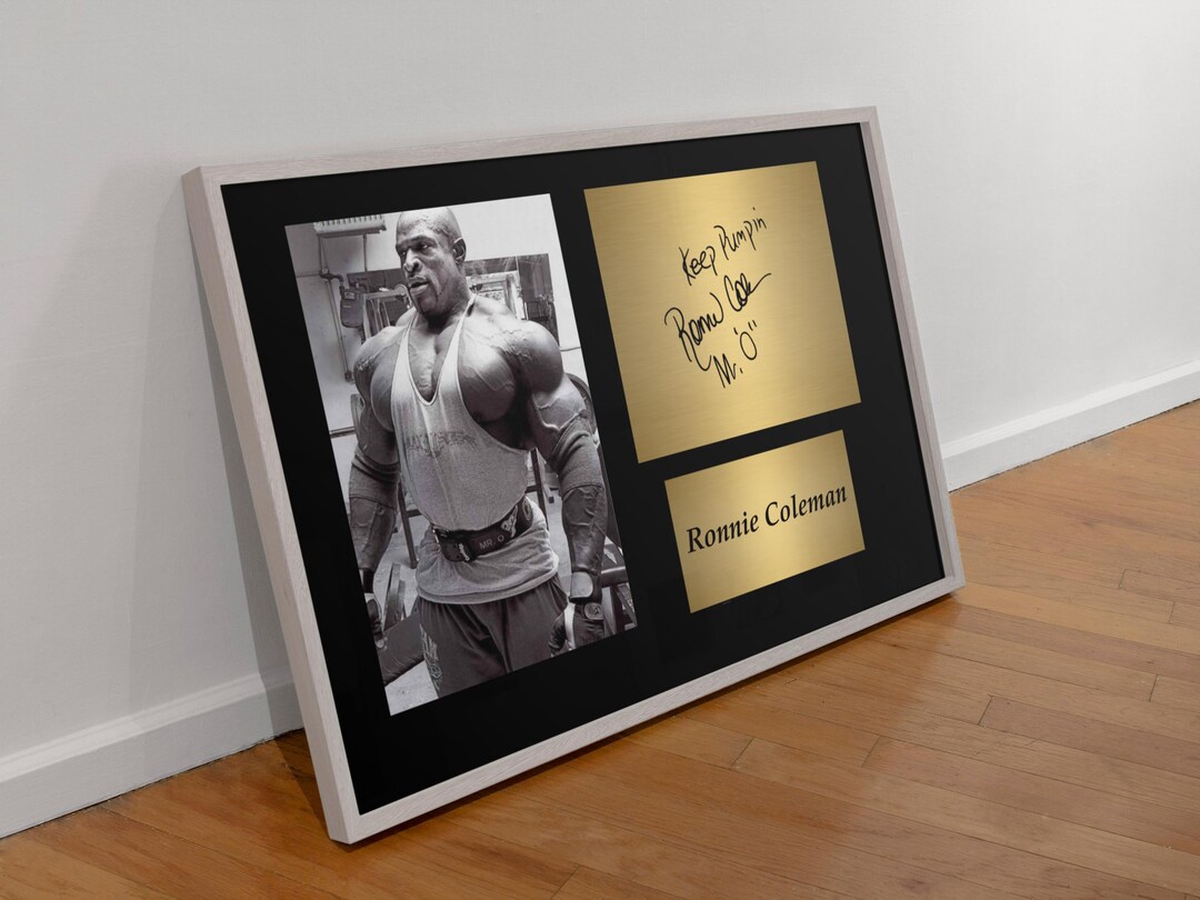 Ronnie Coleman Bodybuilder A4 Digital Download - Etsy