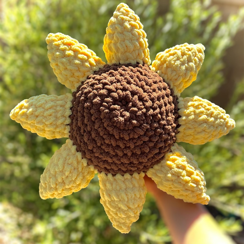 Sunflower Pillow Plush - Etsy