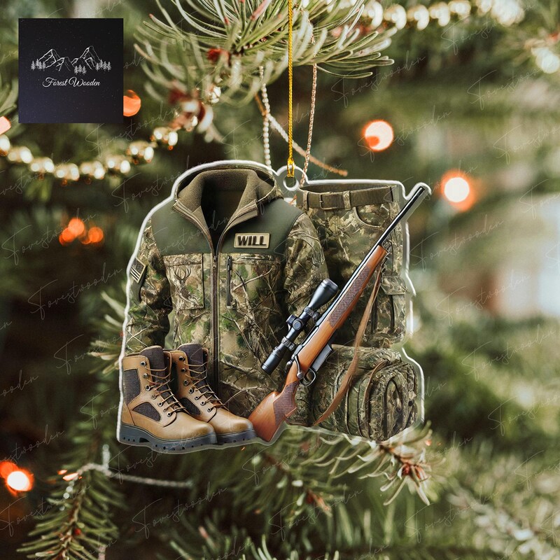 Hunting Ornament - Etsy