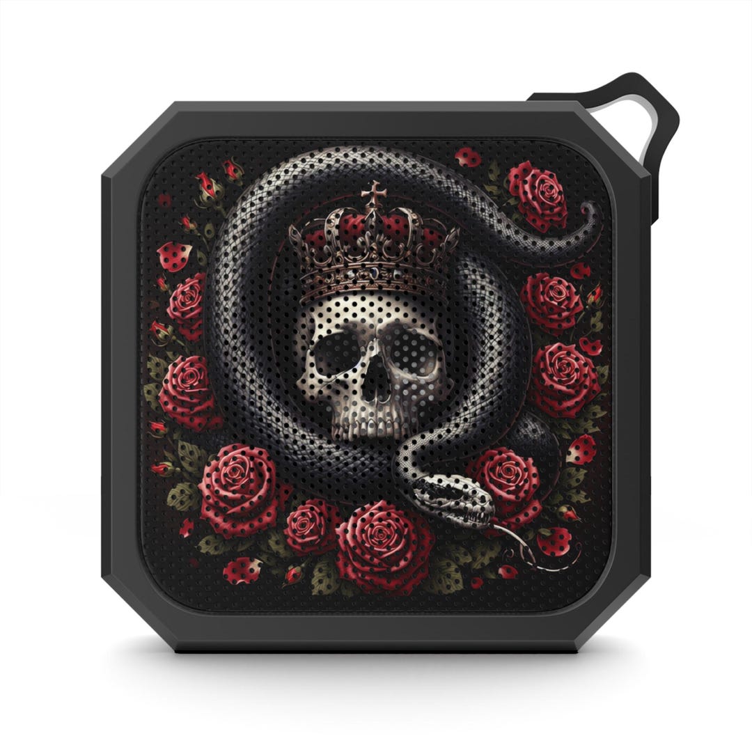 Bluetooth Speaker, Snake Crown Protector, Gothic Home Decor, Outdoor ...