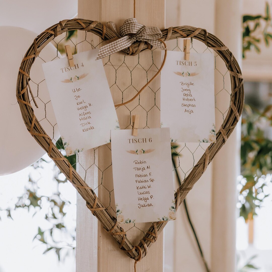 Wedding Name Cards Table Numbers Place Cards Digital Download Print ...
